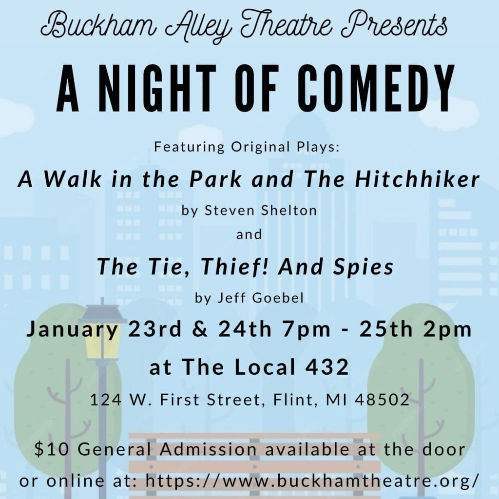 Buckham Alley Theatre Showcases New Works by Flint-Area Playwrights ...