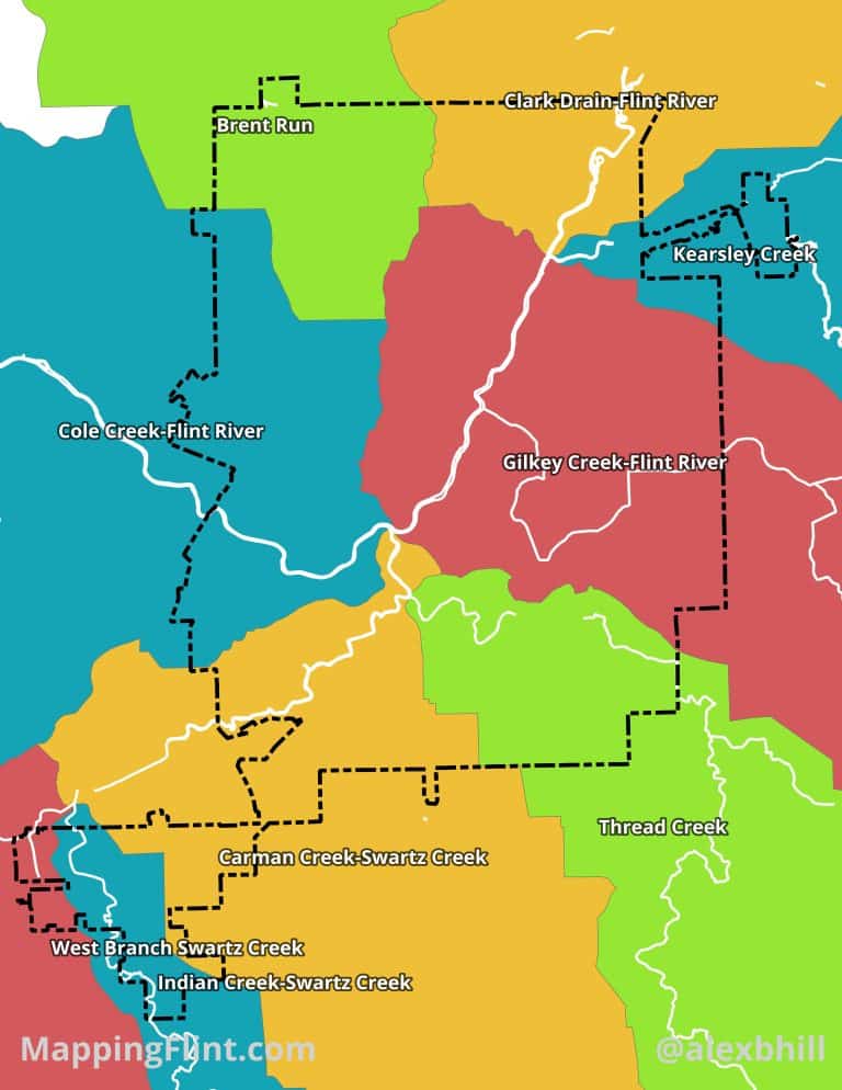 Mapping Flint: Flint River Watersheds – Flintside